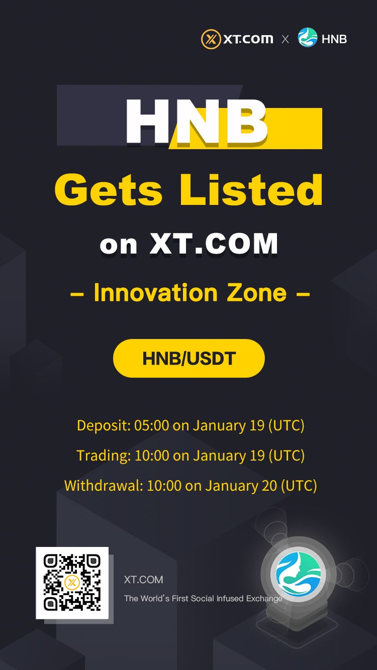 XT.COM will list HNB(HNB Protocol) and open its trading | by XT.com | Medium