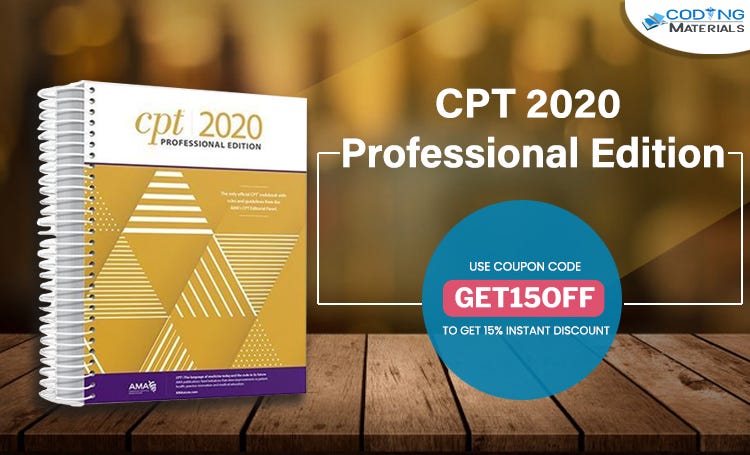 Get 15% OFF! CPT 2020 Professional Edition Code Book | by codingmaterials.com | Medium