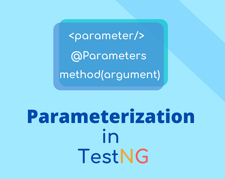 Parameterization In Testng Xml Avoid Hard Coding 💻 By Fareena Imran 