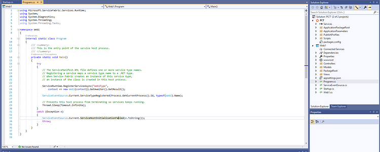 Microservice In ASP.NET Core Using Azure Service Fabric [Visual Studio 2019] | by Sarthak ...