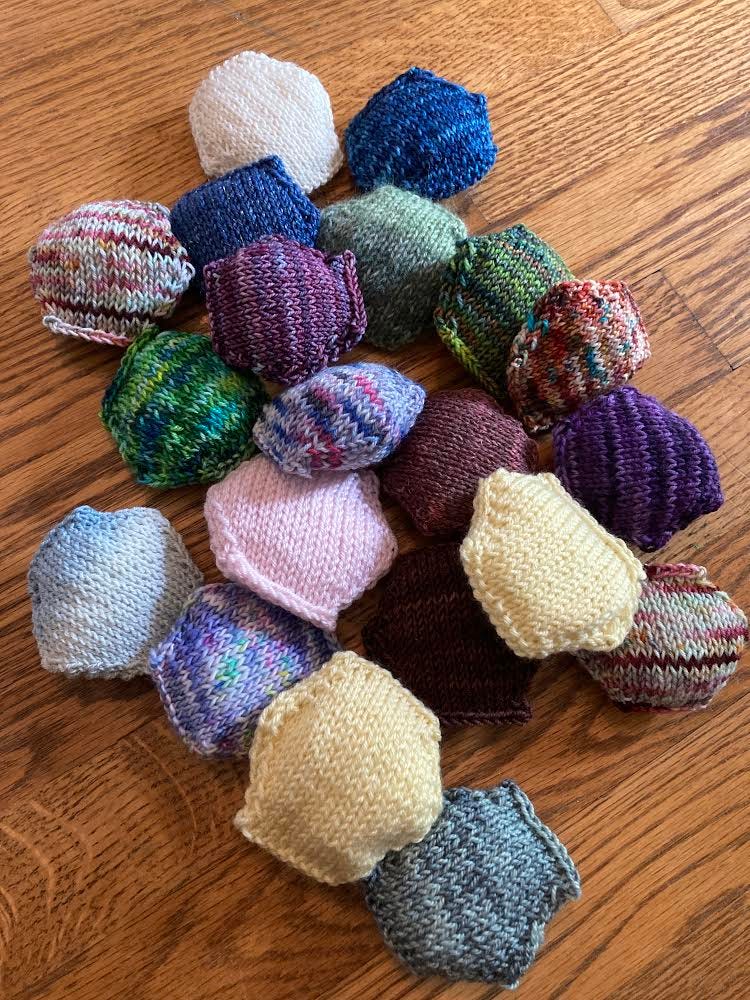 Quarantine Puff Project. I’m going to knit a hexipuff for each… | by ...