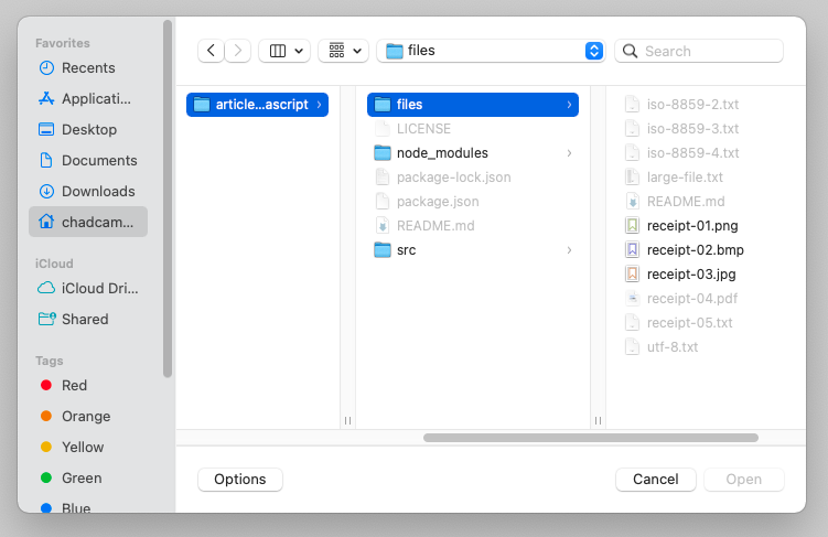 Read Files Via Javascript In The Browser Choose Files To Read By 3837
