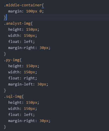 Web Development — Improved the User Interface using CSS Position, Divs, Class, and Float in HTML ...