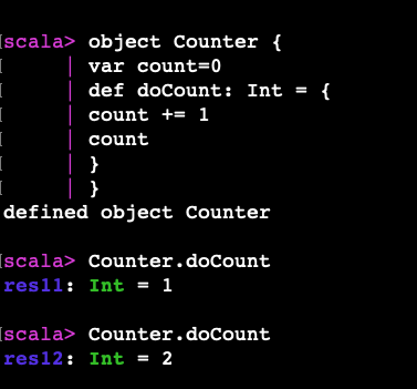 Scala Classes — A Quick Review. A class is a template which contains ...