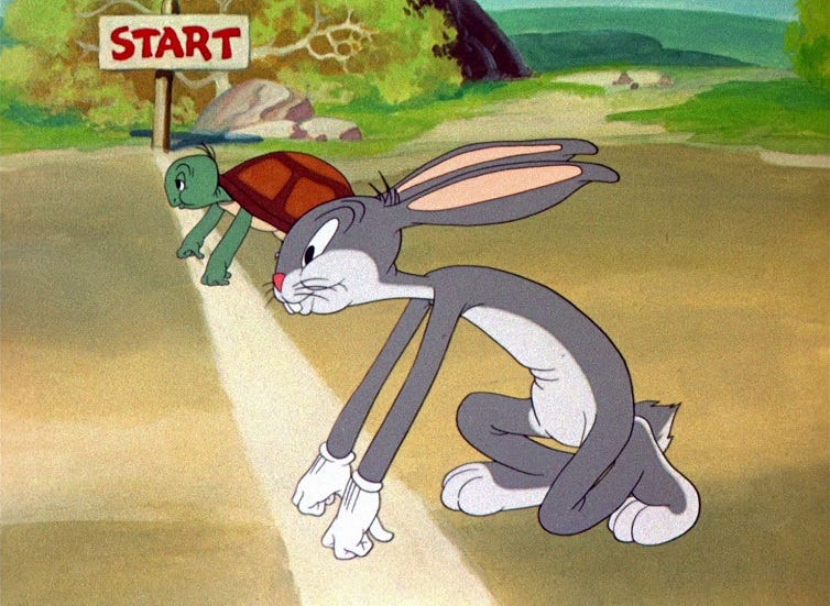 3 reasons not to scale too fast. ‘’One day a hare was bragging about ...