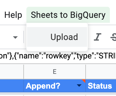 1-click sync from Google Sheets to BigQuery Tables | by Allen Day | Google Cloud - Community ...