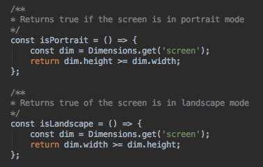 Effectively change orientation in React Native and detect device type ...