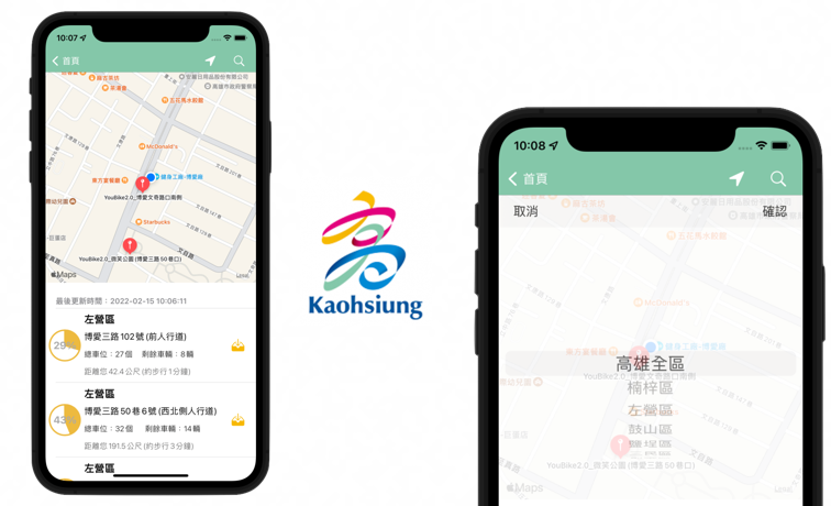 高雄公共運輸App：Part3-Ubike. 顯示Ubike站點詳細資訊以及追蹤使用者位置 | by Poga | 彼得潘的 Swift iOS App 開發教室 | Medium