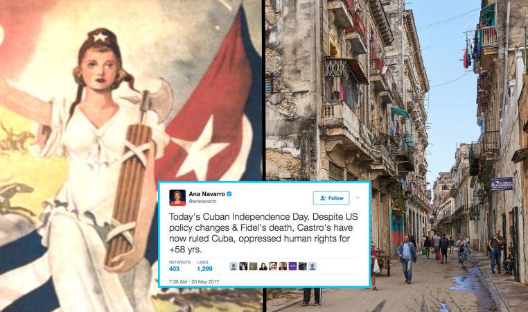 While Some People Celebrated Cuban Independence Day, Others Questioned ...
