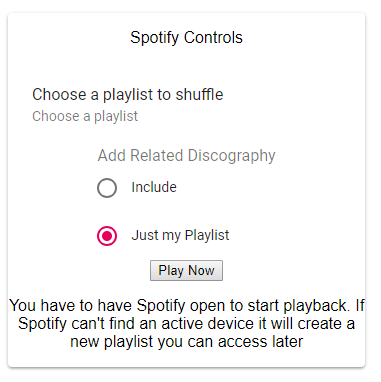 Build a React Shuffle Blog using the Spotify API | by Carson Gibbons | HackerNoon.com | Medium