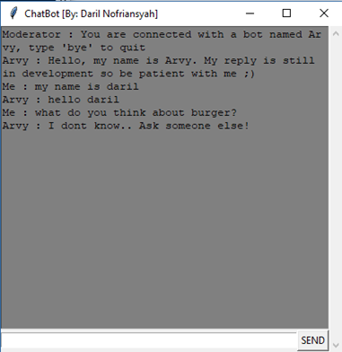 Mini Project: Membuat ChatBot dengan NLTK | by Daril Nofriansyah | Medium