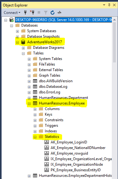 Importance of Statistics and How to perform Update Statistics in SQL ...