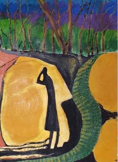 Andrew Jaffray - painting between the Ocean and the Center. | by ...