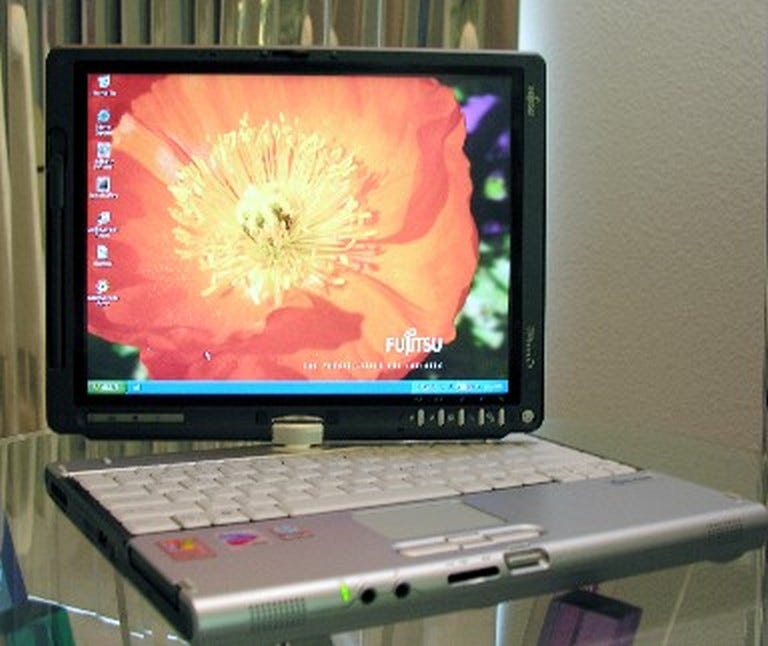 Fujitsu LifeBook T4010D. In 2009, when I was working as a sales… | by ...