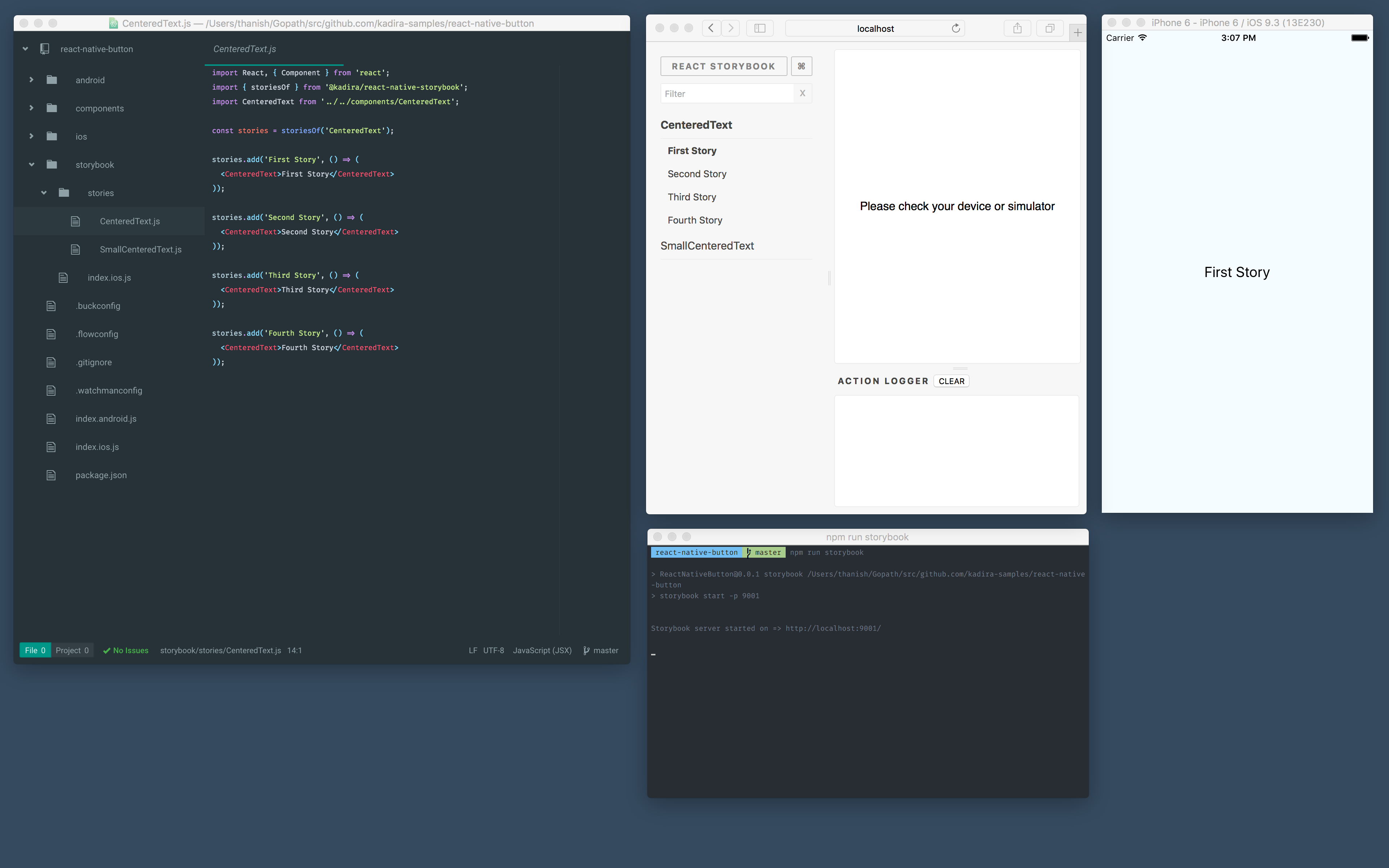More Ways to Extend React Storybook | by Arunoda Susiripala | KADIRA VOICE | Medium