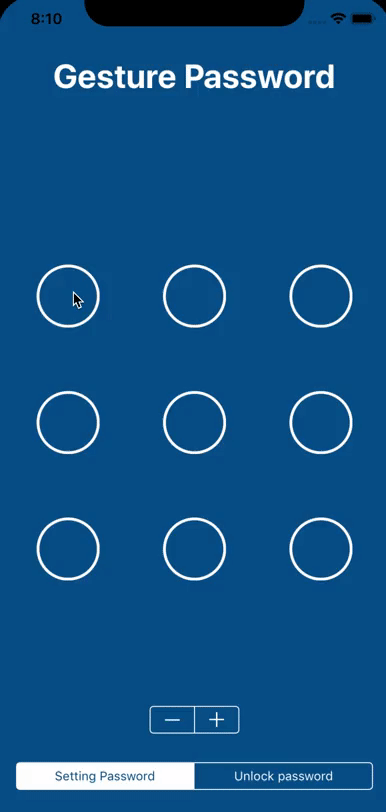 Swift — 玩玩 手勢／圖形解鎖（Gesture Password） | by Jeremy Xue | Jeremy Xue ‘s ...
