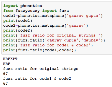 Phonetics based Fuzzy string matching algorithms | by Mehul Gupta | Data Science in your pocket ...