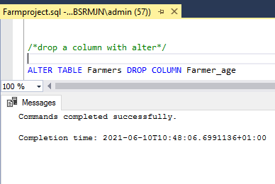 SQL PART 1: Using SQL to build a real life farm management database in Microsoft SQL Server ...