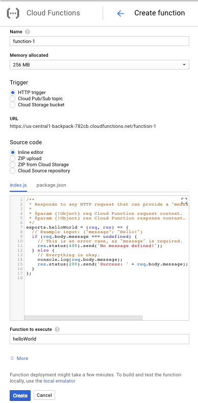 Introduction to Google Cloud Functions! | by Al-amin Nowshad ...