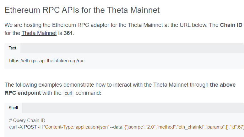 Theta blockchain now compatible with Ethereum RPC API suite, Metamask ...