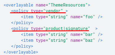 淺談「Runtime Resource Overlay」. Android：AOSP | by RICK | Medium