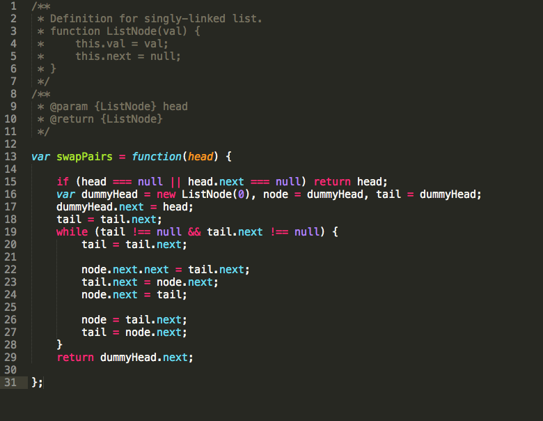 Swap Nodes in Pairs. Given a linked list, swap every two… | by yanginblack | Medium