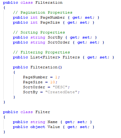 A brief explanation of how to implement pagination, Sorting and ...