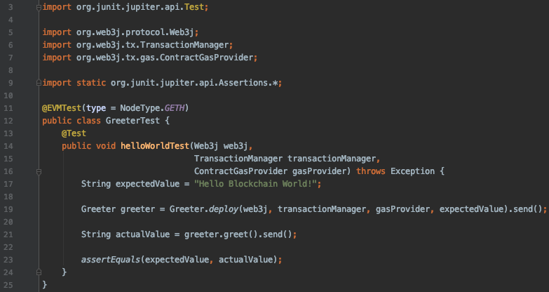 How to test Ethereum Smart Contracts