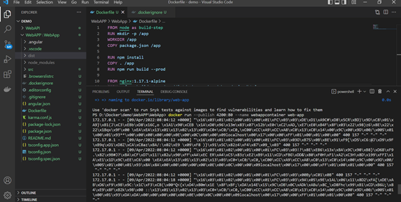 Containerization Of Angular Application Using Kubernetes And Docker