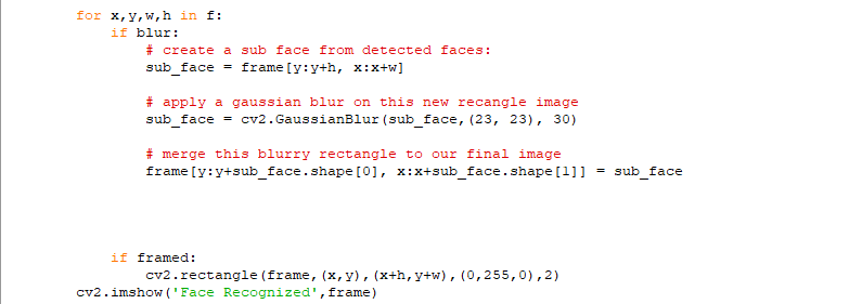 Face recognition and blurring in Webcam using cv2 — Python. | by Bipin ...