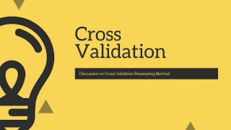 Resampling Methods In Machine Learning Cross Validation By Joshgun