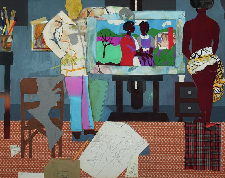 A Rare Self Portrait of Romare Bearden: September Collection Highlight ...
