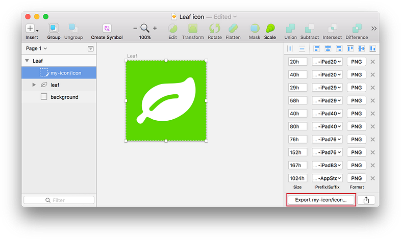 Painless icon generation for iOS apps with Sketch and Xcode — Part 1 ...