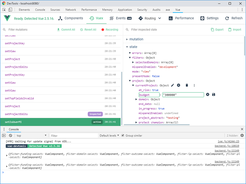 Deep Dive Into The New Vue Devtools v5.0 | by Brandon Lyons | Medium