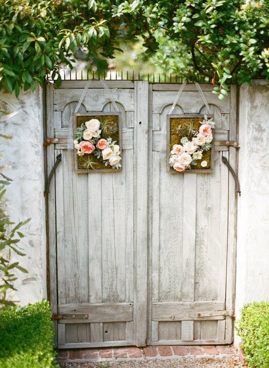 Garden Gate Ideas For Your House. Creating your very own fairy tale ...