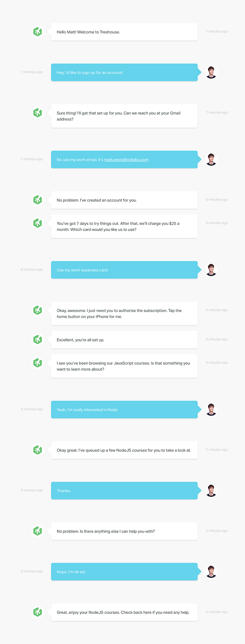 The Future of Web Forms. How conversational interfaces are… | by Matt ...