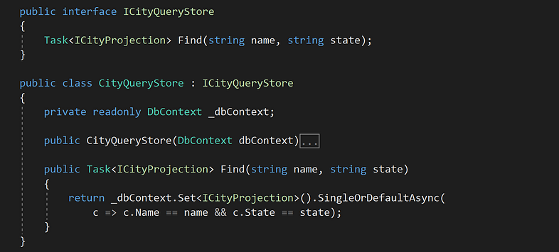Domain Entity Projections in EFCore | by Serge Semenov | Medium
