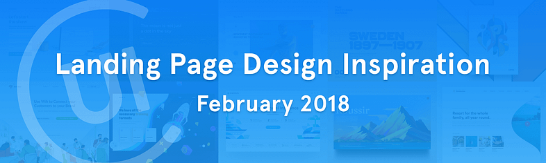 Landing Page Inspiration — February 2018 | by Collect UI | Collect UI ...