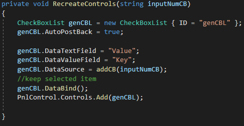 Creating Dynamic Checkbox using C# in ASP.Net Web Forms | by Tzu Chi Smart Commerce | Medium