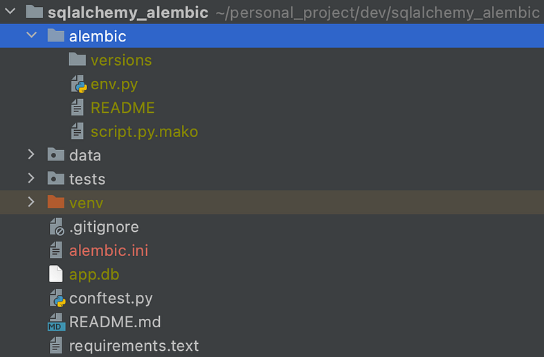 Create a simple table using SQLAlchemy and enable autogeneration by ...