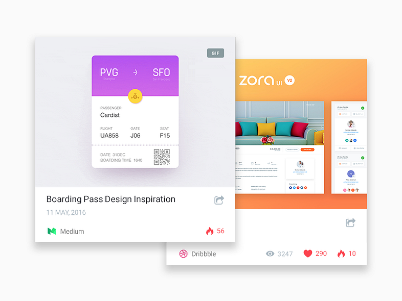 Community design concepts for Muzli | by Muzli | Muzli - Design Inspiration