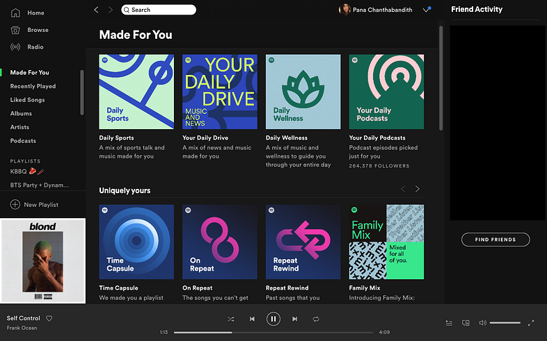 Design Flow and Patterns of Spotify | by Pana Chanthabandith | Medium