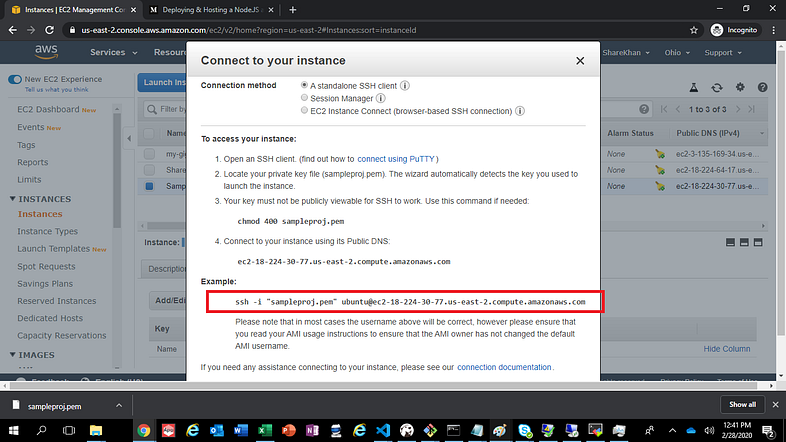 Hosting multiple Node.JS apps in a single AWS EC2 instance | by Atishubh Vaishnaw | Medium