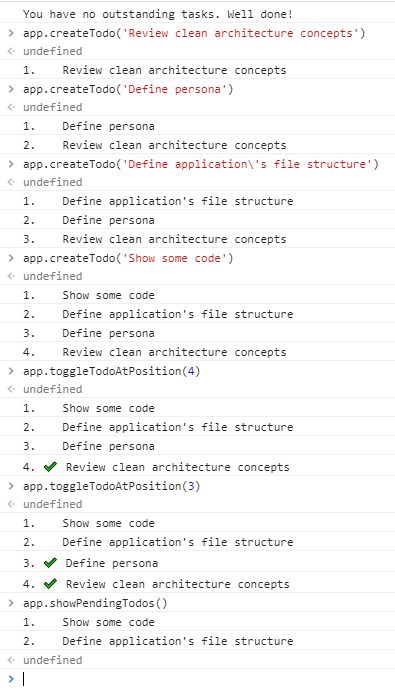Designing a TypeScript ToDo List Application Following Clean ...