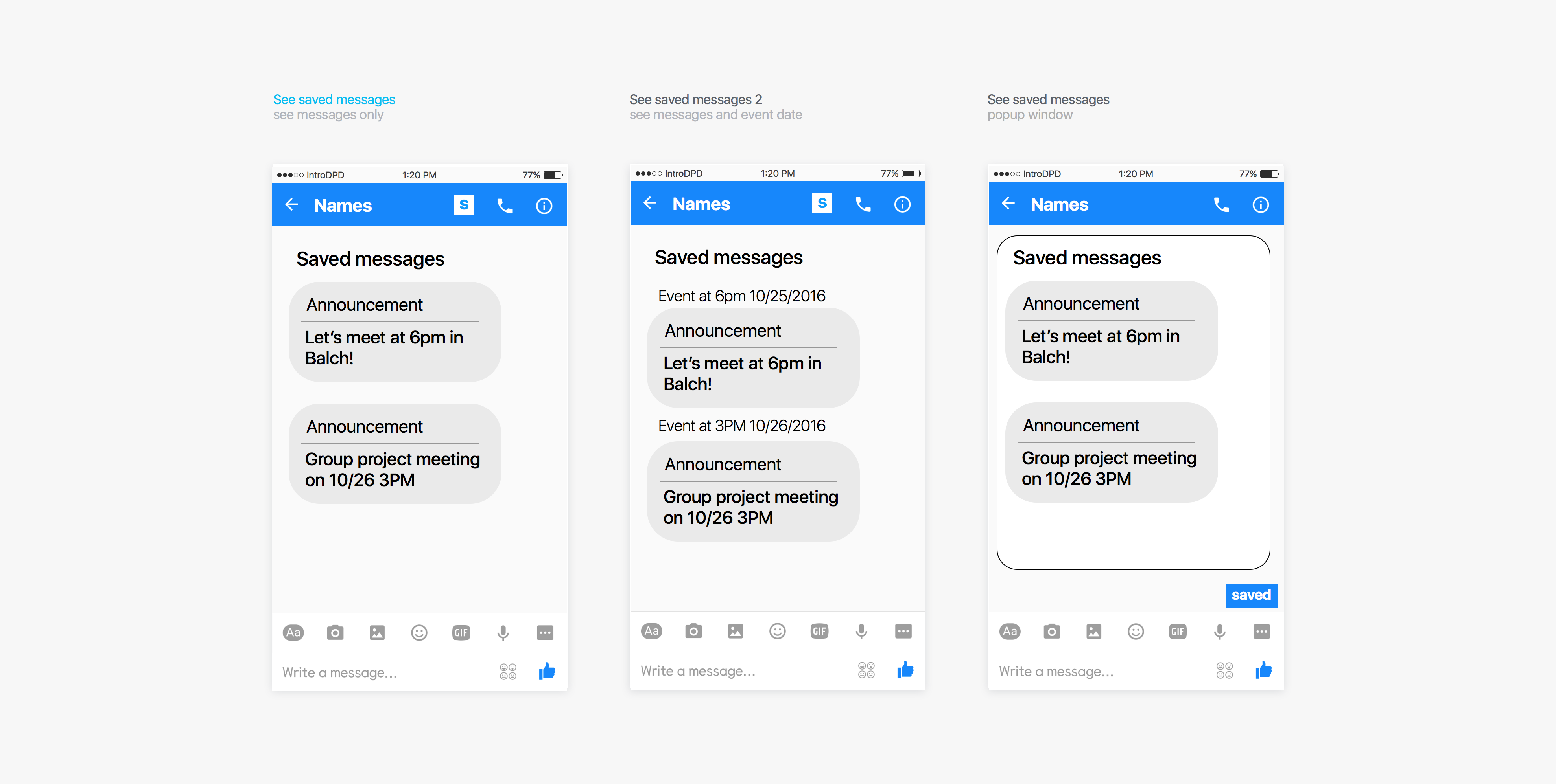 Facebook Messenger: Better Group Chats - Prototypr