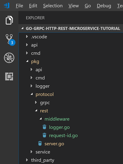 [Tutorial, Part 3] How to develop Go gRPC microservice with HTTP/REST endpoint, middleware ...