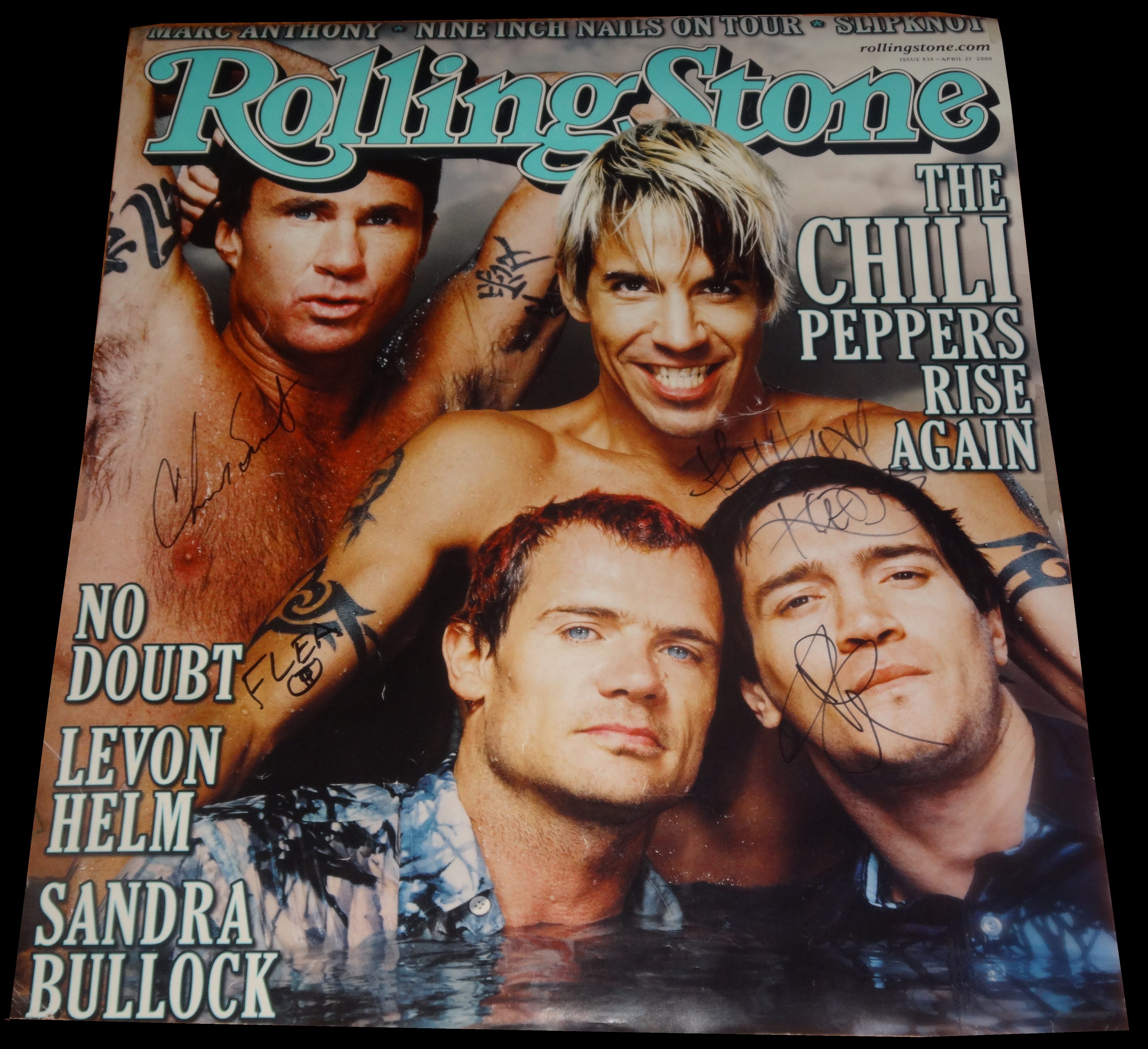 Red Hot Chili Peppers Autographs Mothers Milk Uncensored By Josh Clark Medium