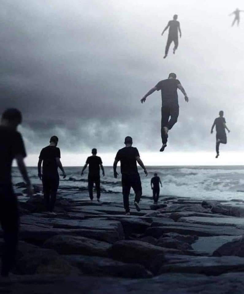 Every minute someone leaves this world behind. We are all in the "queue ...