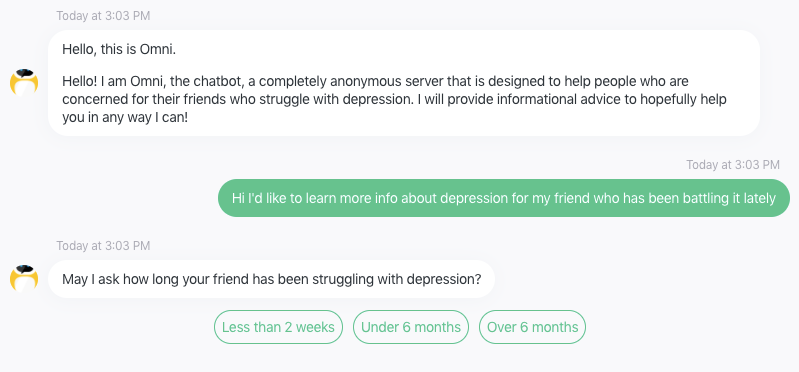 Design for Tension — Designing a Chat Box for Friends of Depressed ...