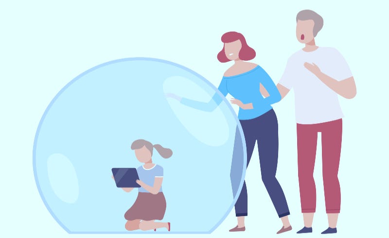 Bubble Parenting. Protecting our children from hurt is… | by The Good ...
